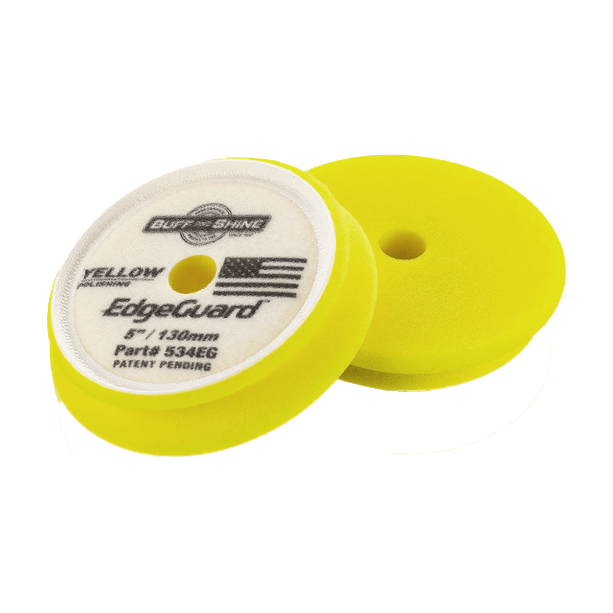 Buff and Shine EdgeGuard Yellow Polishing Pad 5" – Ultra Detailing